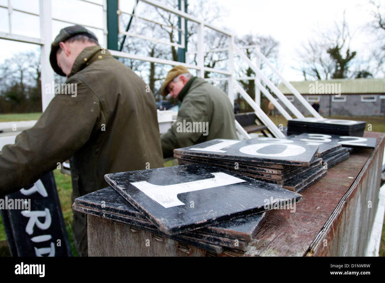 Cottenham Horse Racing Point to Point Stock Photo - Alamy