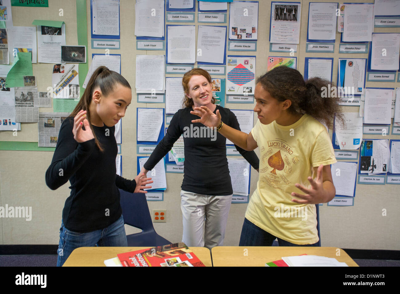 Teacher and student argue hi-res stock photography and images - Alamy