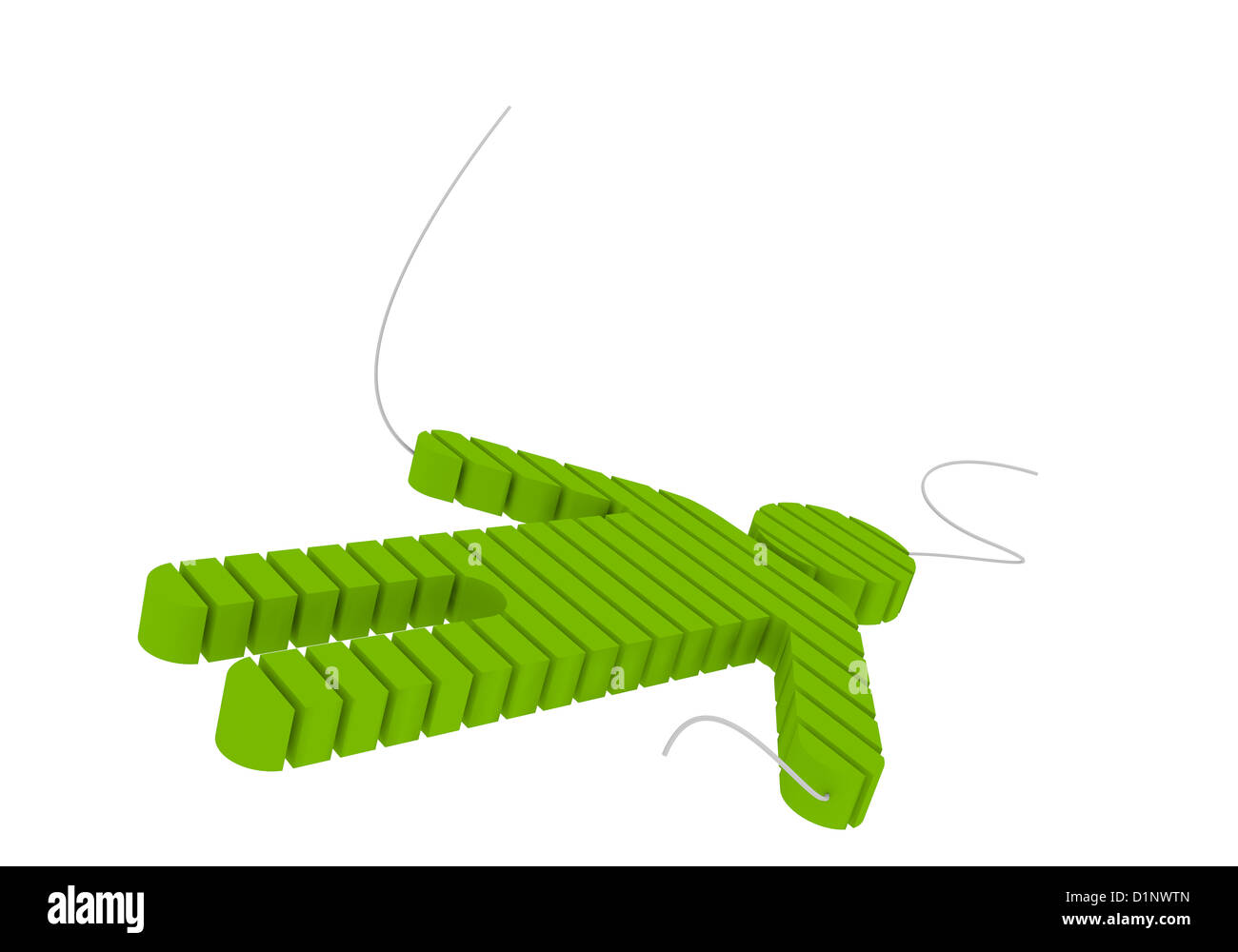 disconnected person lying on the ground Stock Photo - Alamy