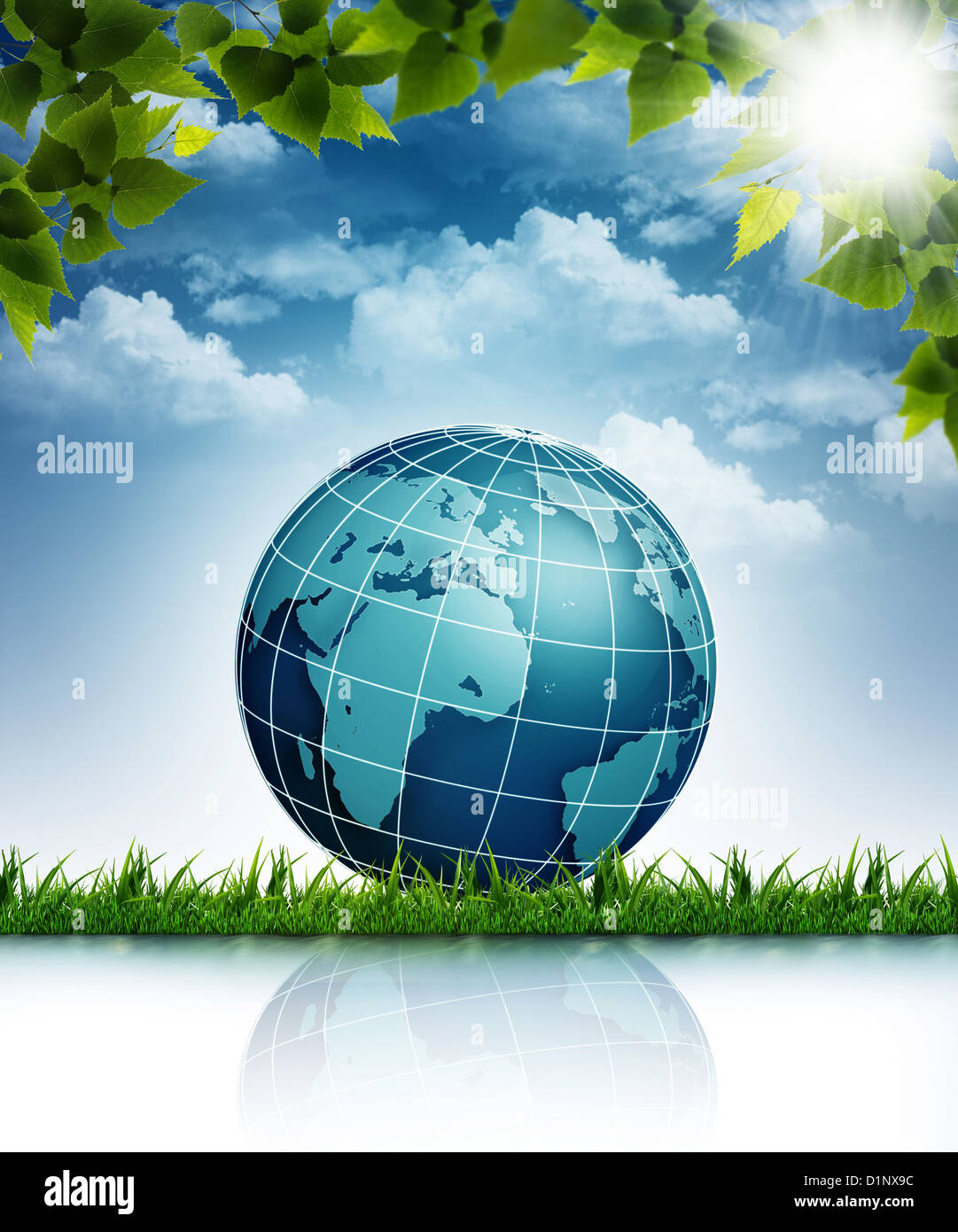 Abstract eco backgrounds for your design Stock Photo - Alamy