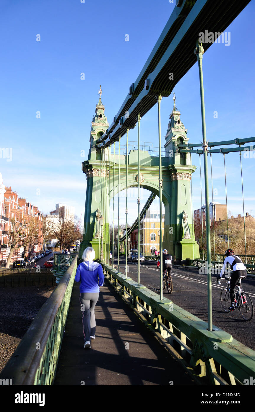 Hammersmith bridge hi-res stock photography and images - Alamy