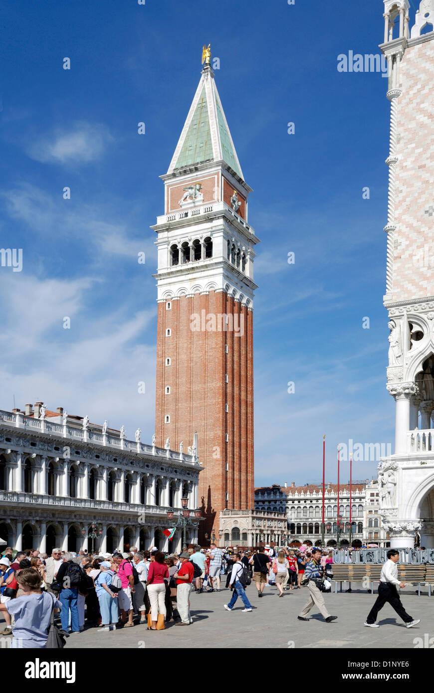 St Mark's Campanile in Venice - Campanile di San Marco Stock Photo - Alamy