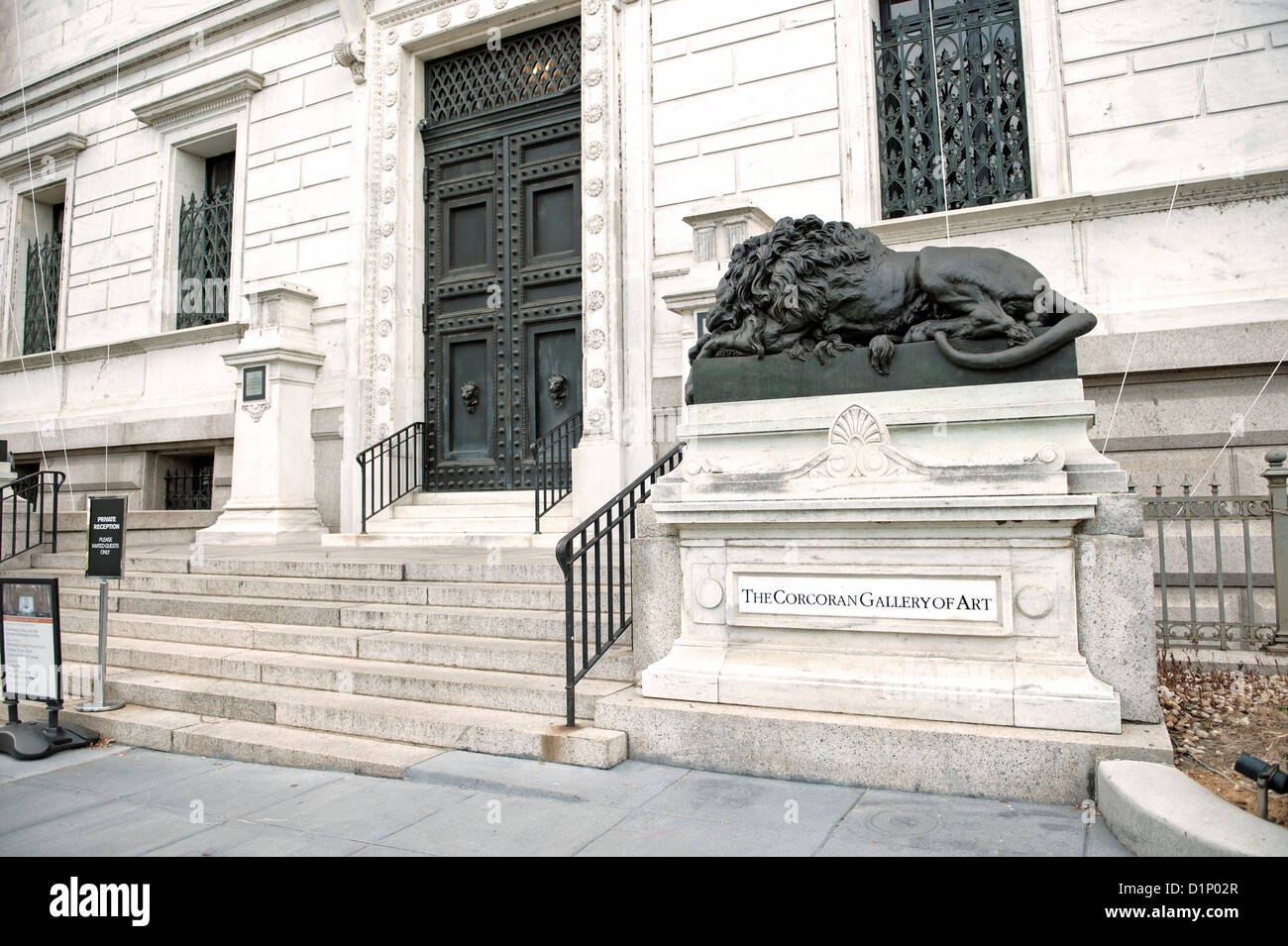 The Corcoran Gallery of Art front entrance, Washington D.C Stock Photo - Alamy