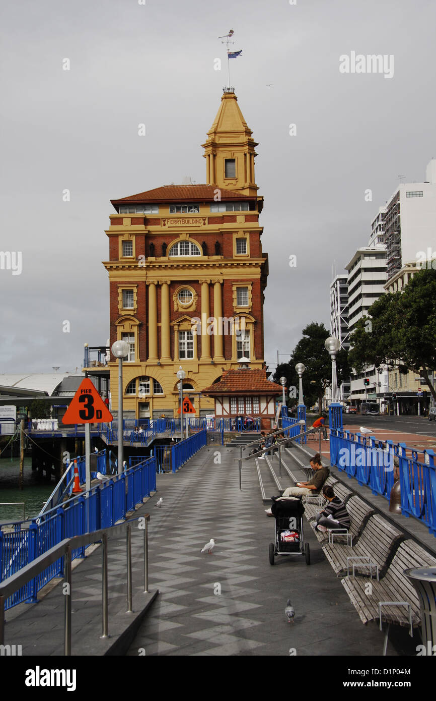 The Ferry Building, built in neoclassical style in 1912, located on the ...