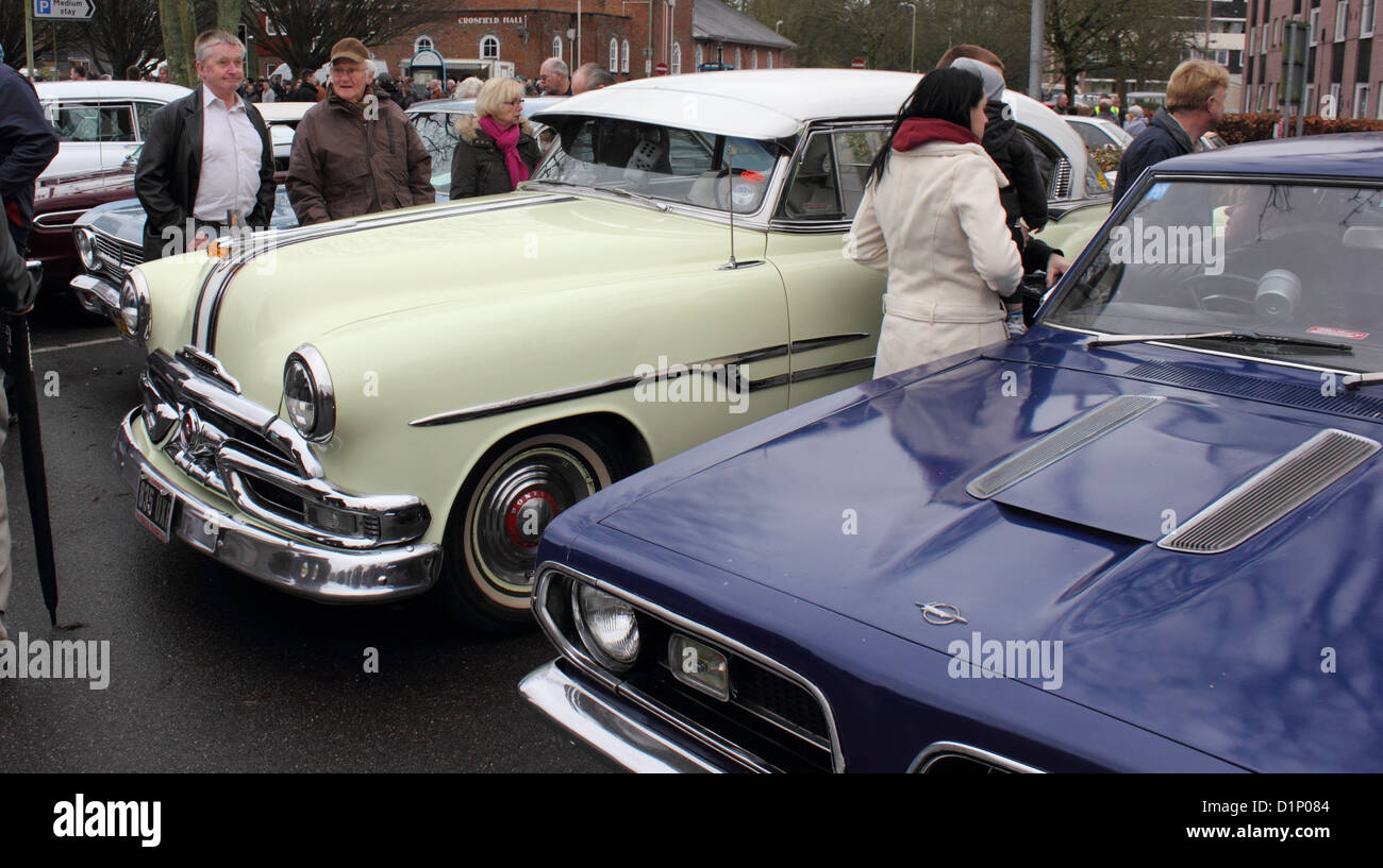 old retro classic cars Stock Photo - Alamy