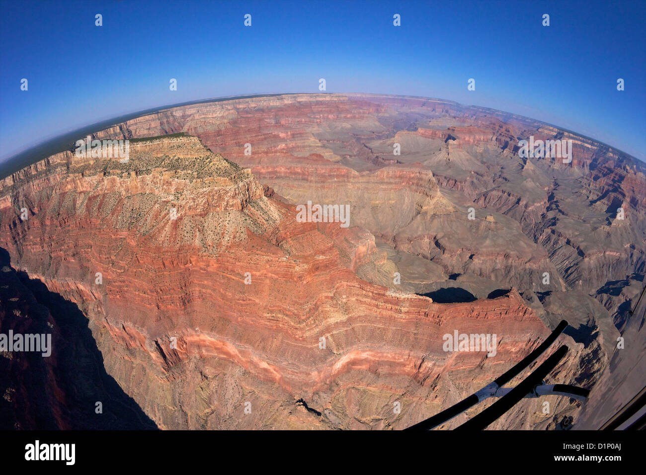 Aerial photo of Grand Canyon from Papillon Helicopter, Grand Canyon ...