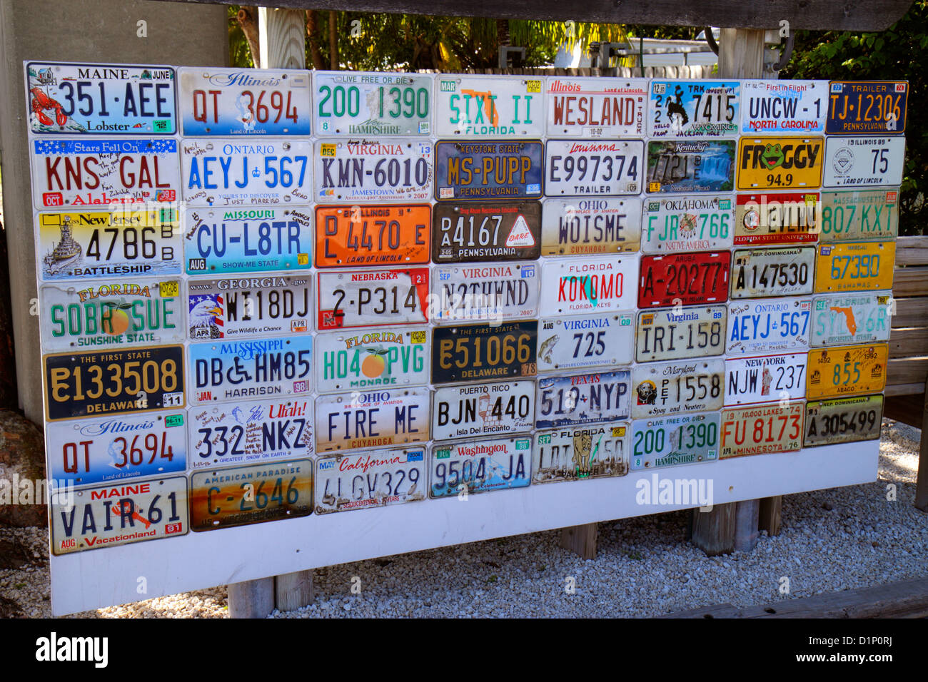 License Plate Collection High Resolution Stock Photography and Images ...