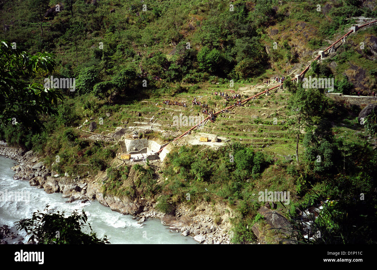 Hydro electricity nepal hi-res stock photography and images - Alamy