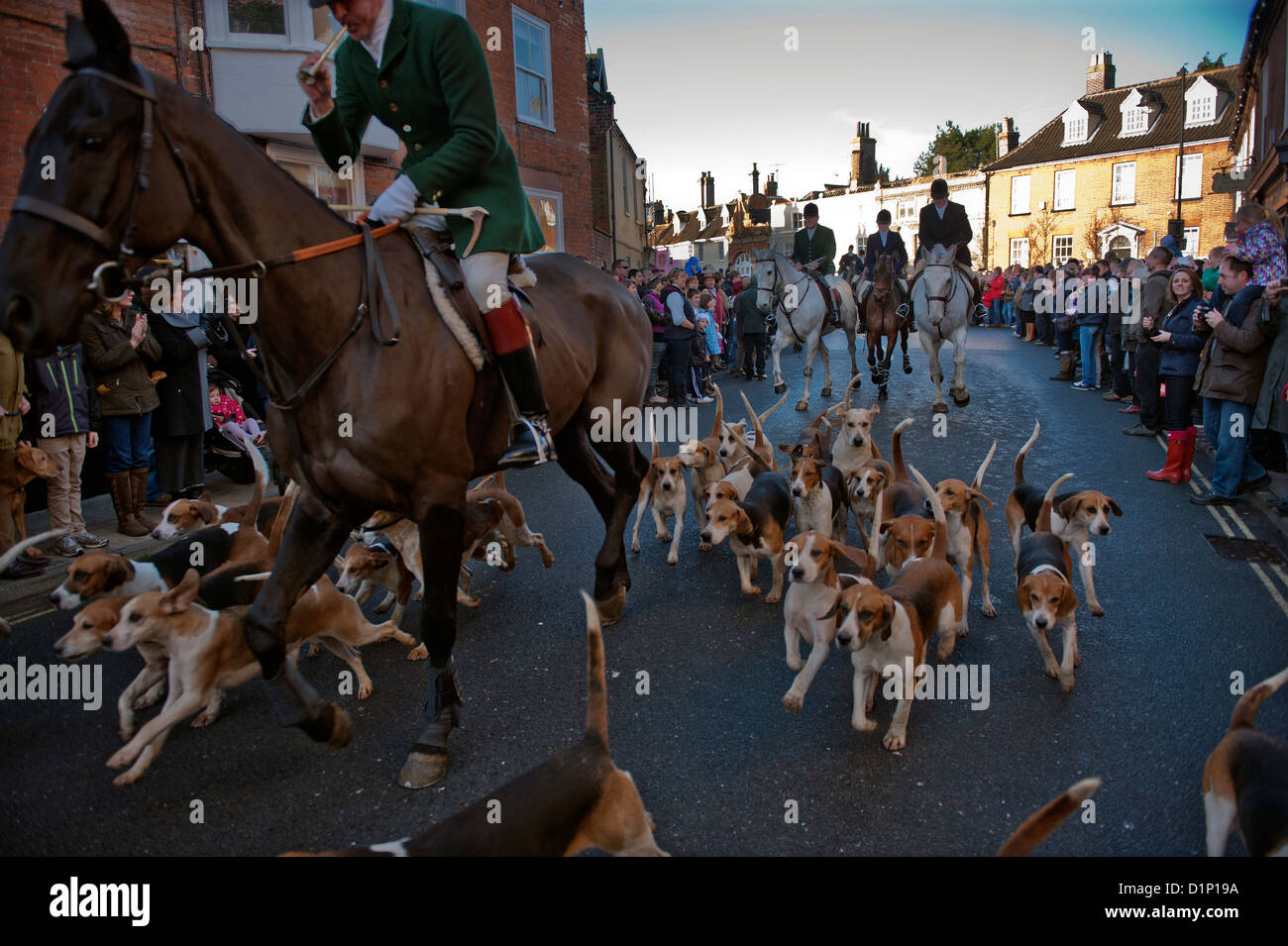 Boxing day hunt hi-res stock photography and images - Alamy