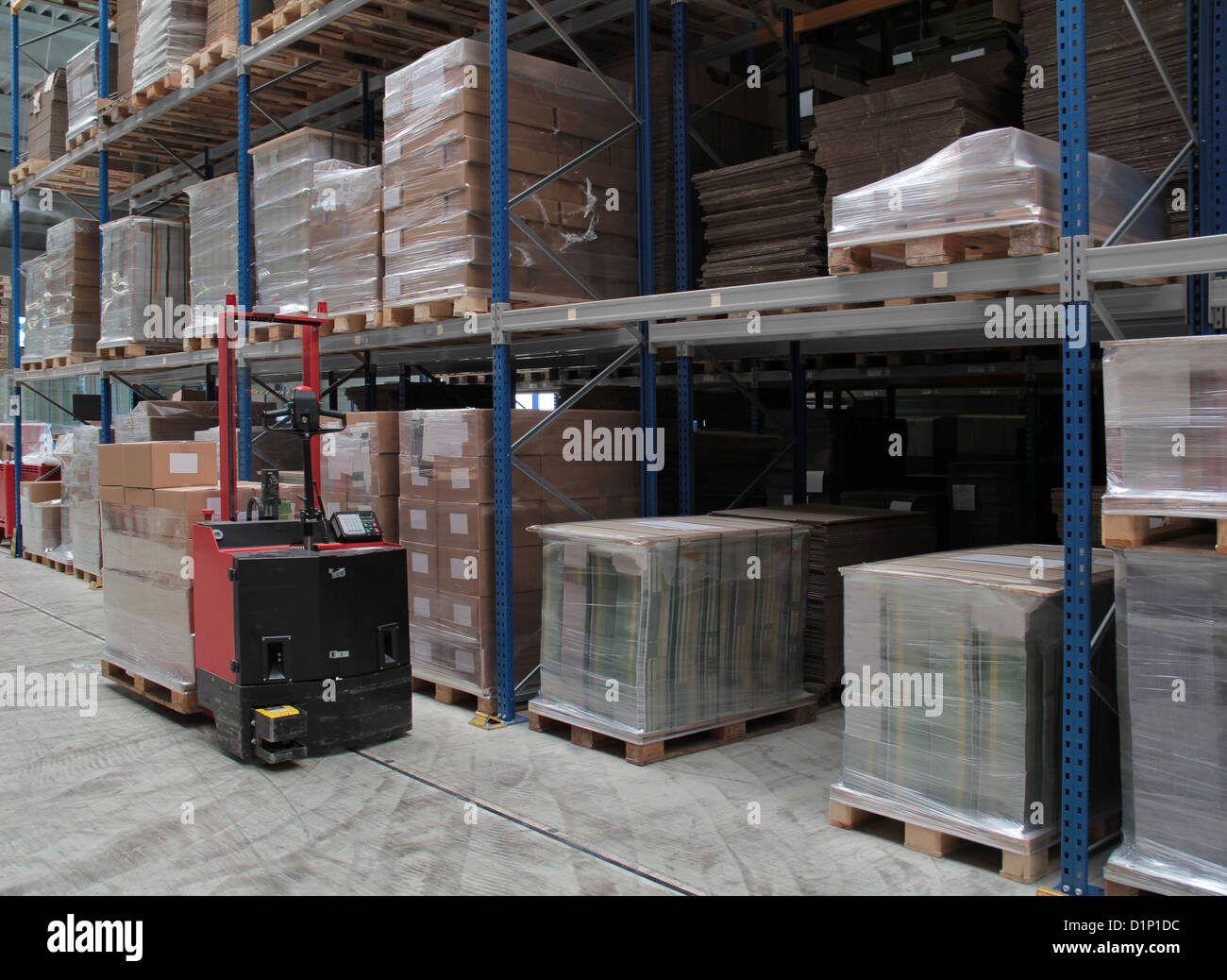 High rack storage area hi-res stock photography and images - Alamy