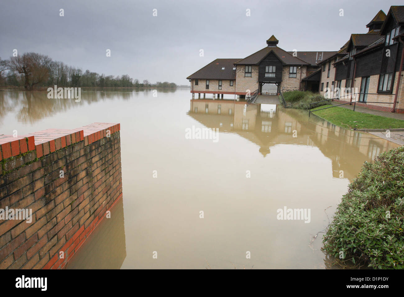 FLOOD IN ST IVES CAMBRIDGESHIRE Stock Photo - Alamy