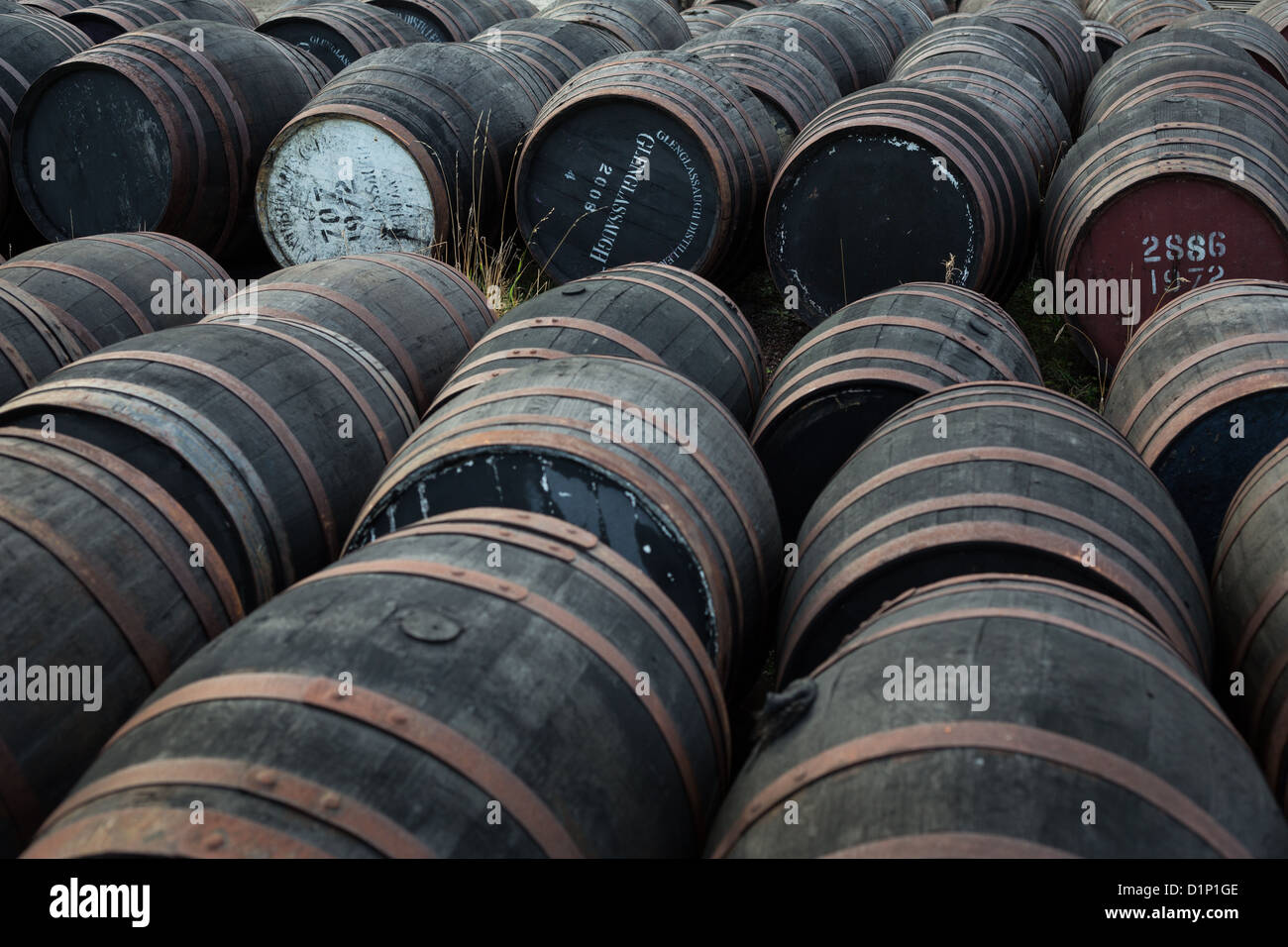 Glenglassaugh single malt whisky distillery, Portsoy, Scotland Stock ...