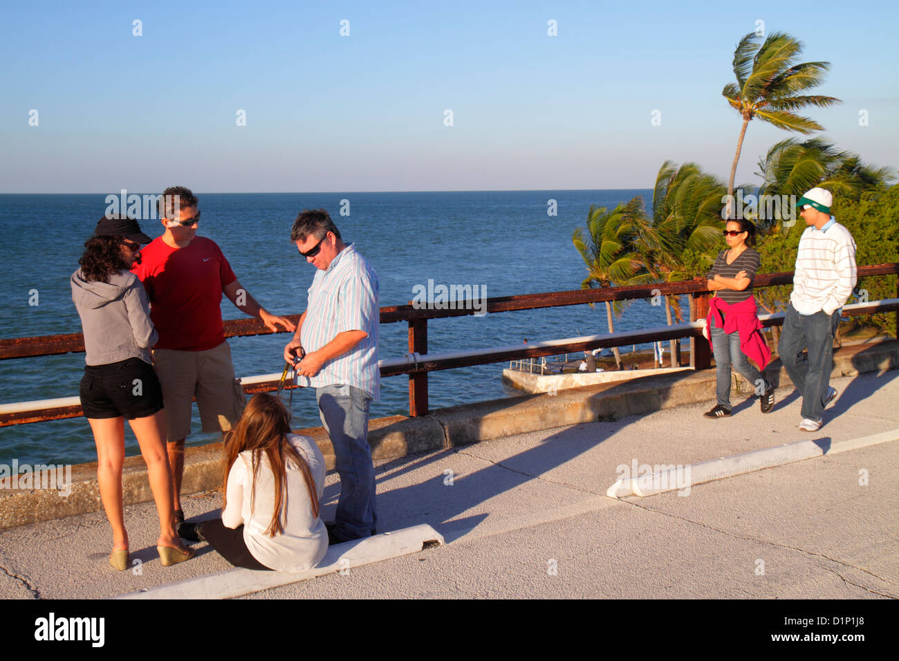 Florida Florida Keys,US highway Route 1 One,Overseas Highway,Vaca Key ...