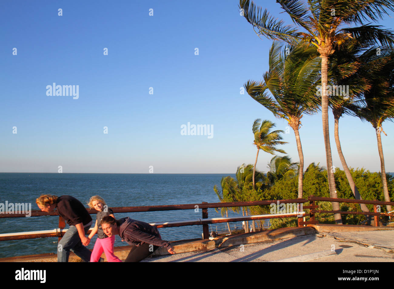 Florida Florida Keys,US highway Route 1 One,Overseas Highway,Vaca Key ...