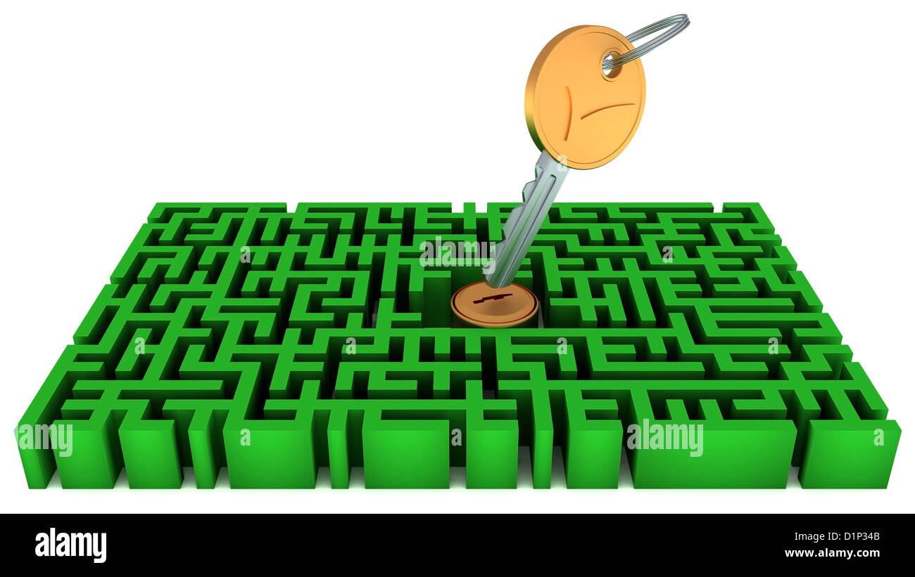 Maze object hi-res stock photography and images - Alamy