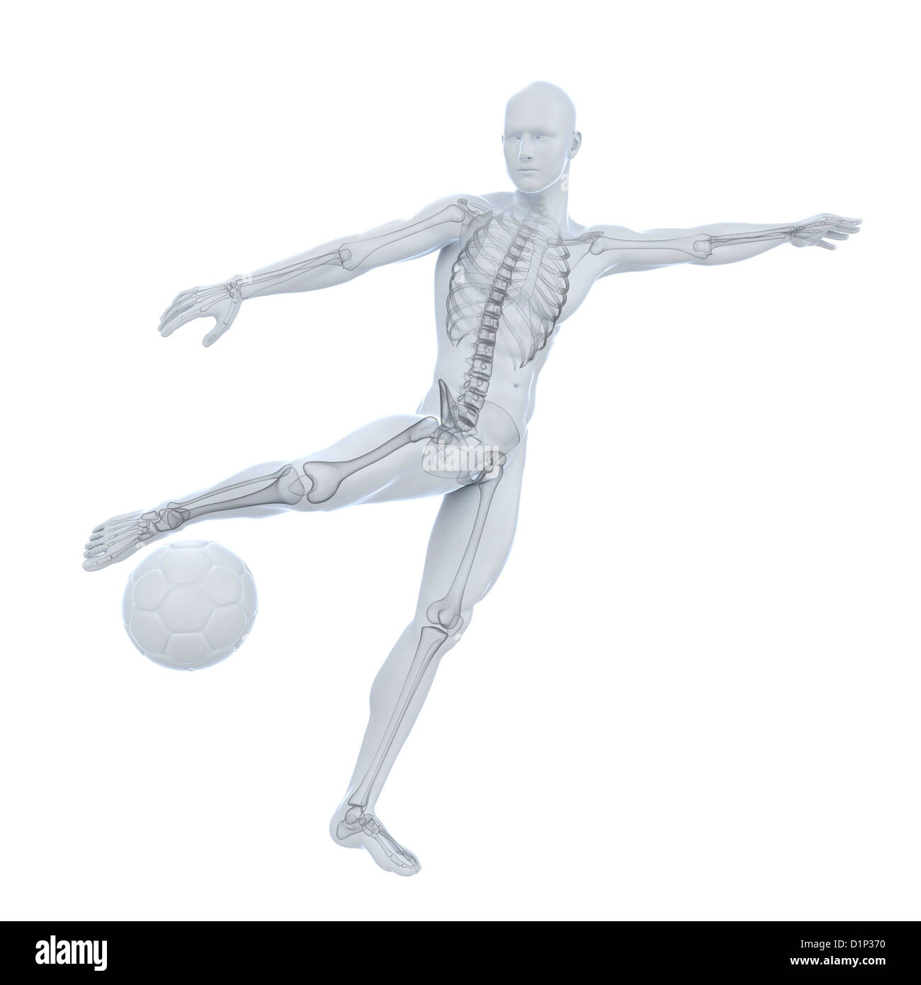 Football player full body hi-res stock photography and images - Alamy
