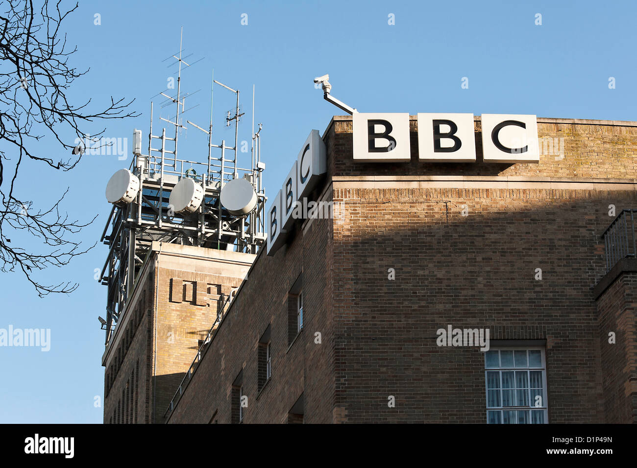 The BBC Building in Belfast County Antrim Northern Ireland United ...
