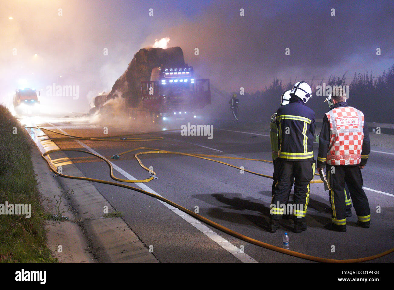 Fire Fighters Lorry Fire High Resolution Stock Photography and Images ...