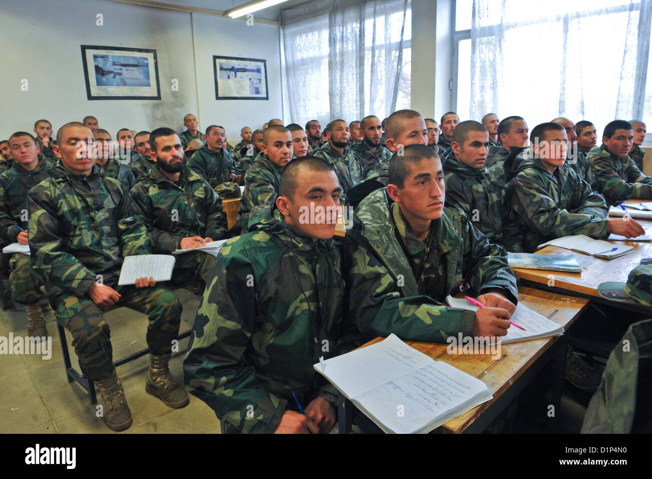 Kabul military training centre hi-res stock photography and images - Alamy