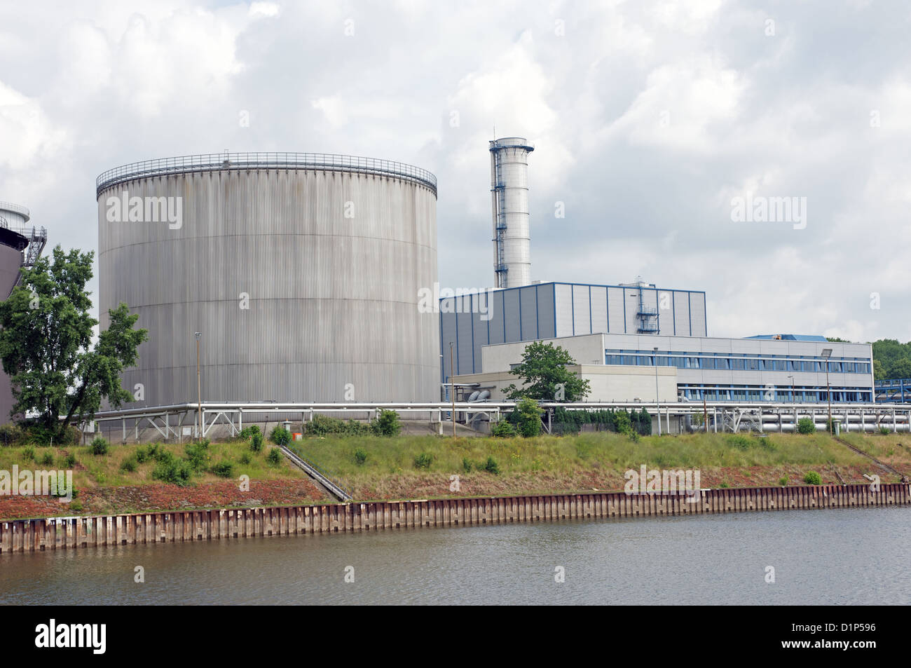 Niehl-2 Gas-Fired power station Cologne Germany Stock Photo - Alamy