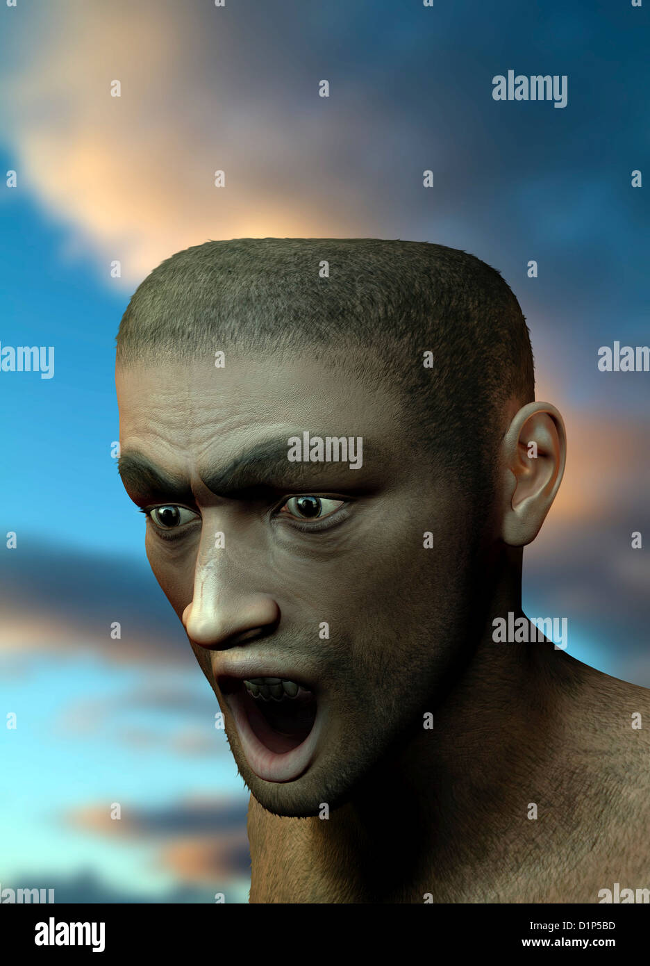 Neanderthal man hi-res stock photography and images - Alamy