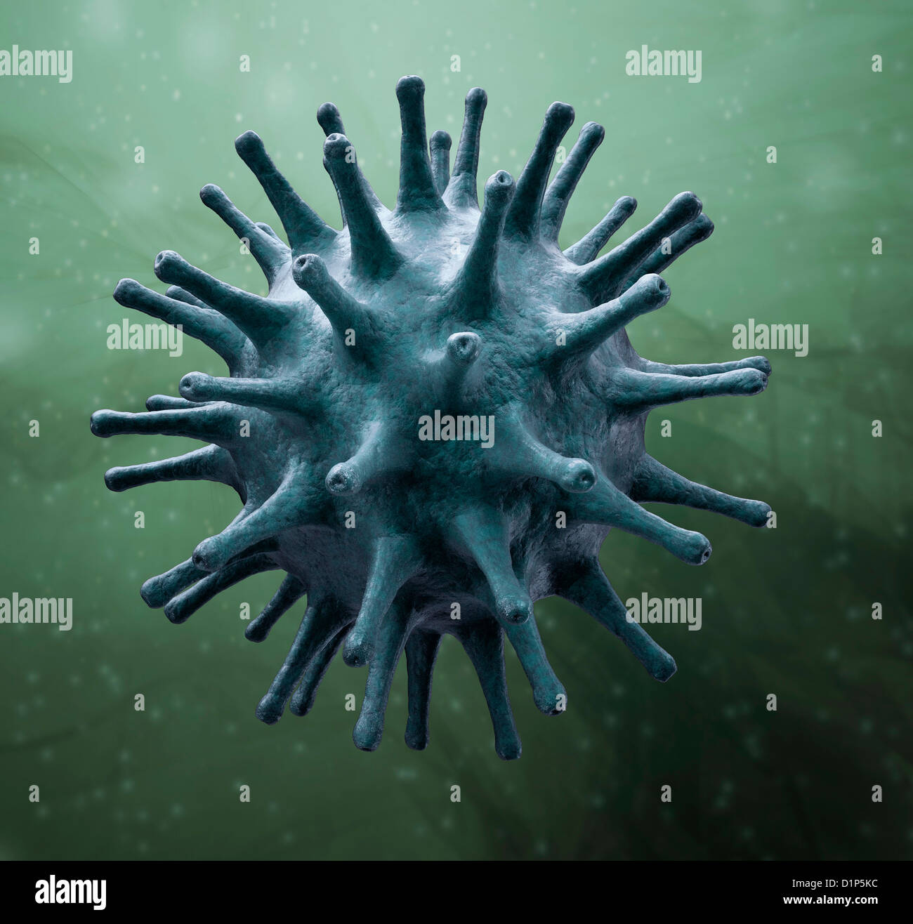 Virus particle, artwork Stock Photo - Alamy