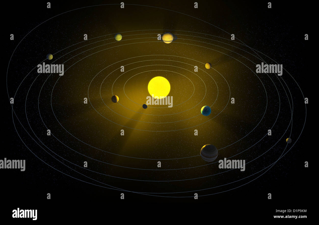 Solar system hi-res stock photography and images - Alamy