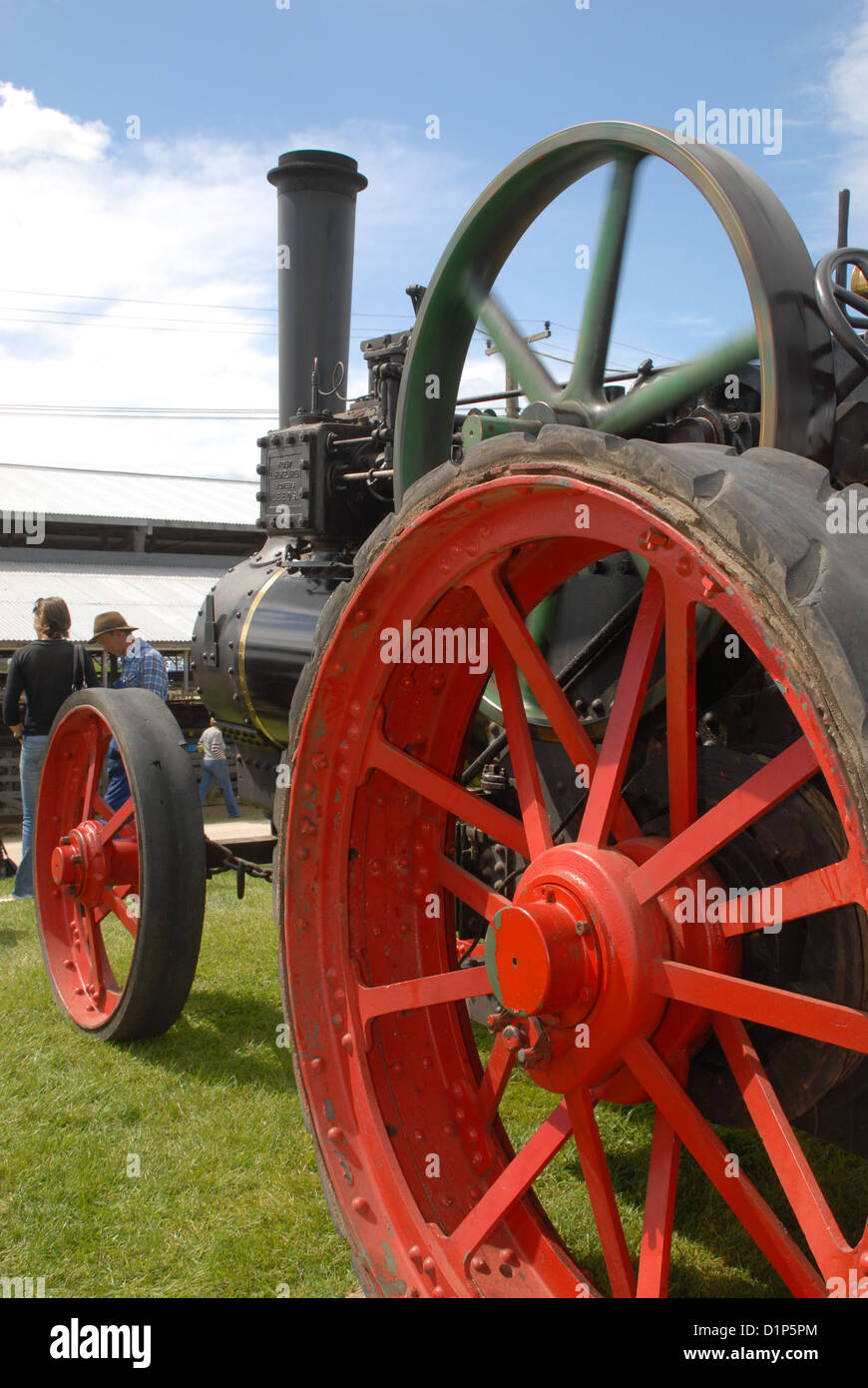 Vintage traction engine Stock Photo - Alamy