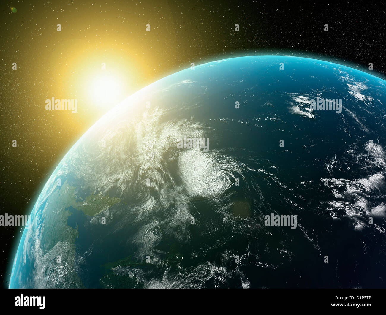 Curvature of planet earth hi-res stock photography and images - Alamy