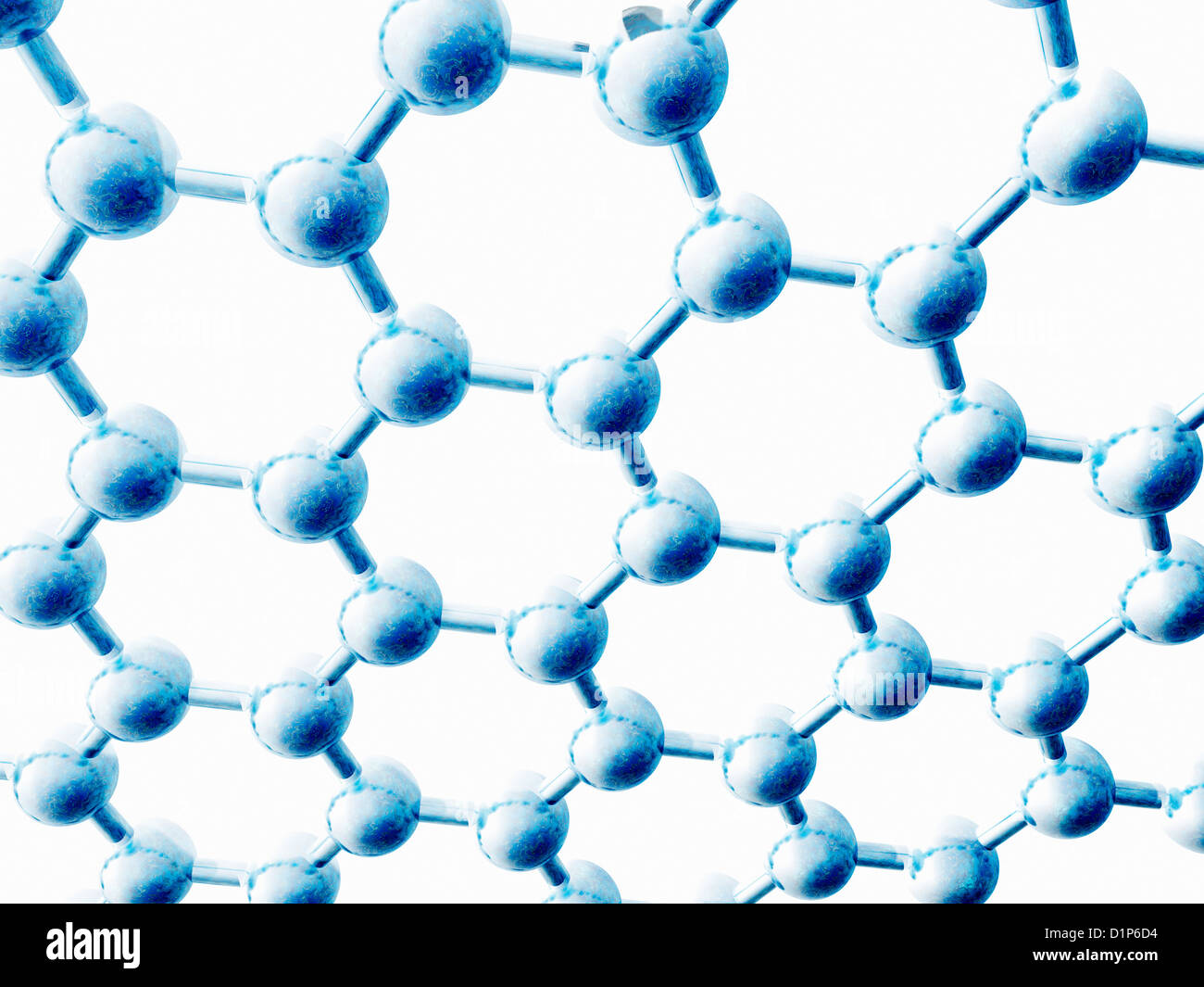 Graphene sheet artwork Stock Photo - Alamy