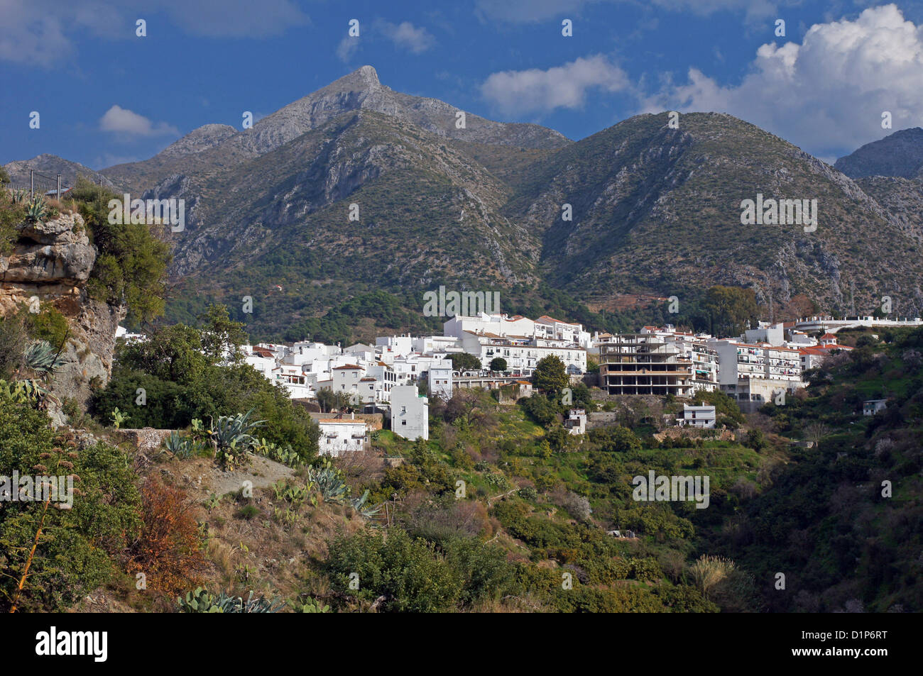 The village of Istán Stock Photo - Alamy