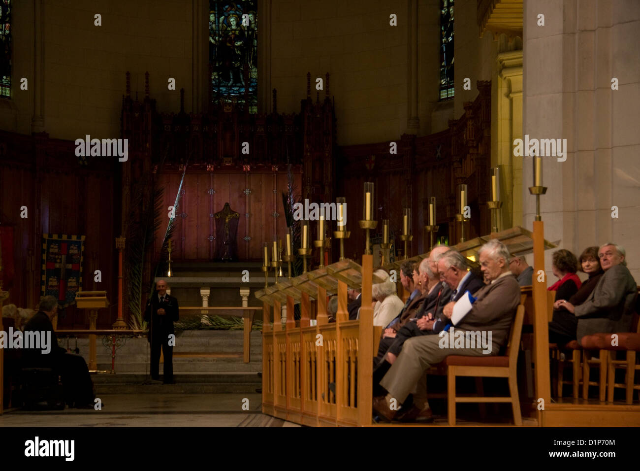 A prayer service in Christ Church Cathedral Stock Photo - Alamy