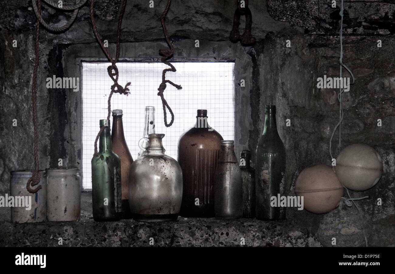 Bottles & Junk Stock Photo - Alamy