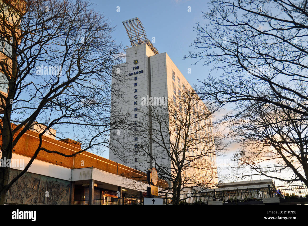 Part of the urban landscape of the town centre. The Grange Hotel ...