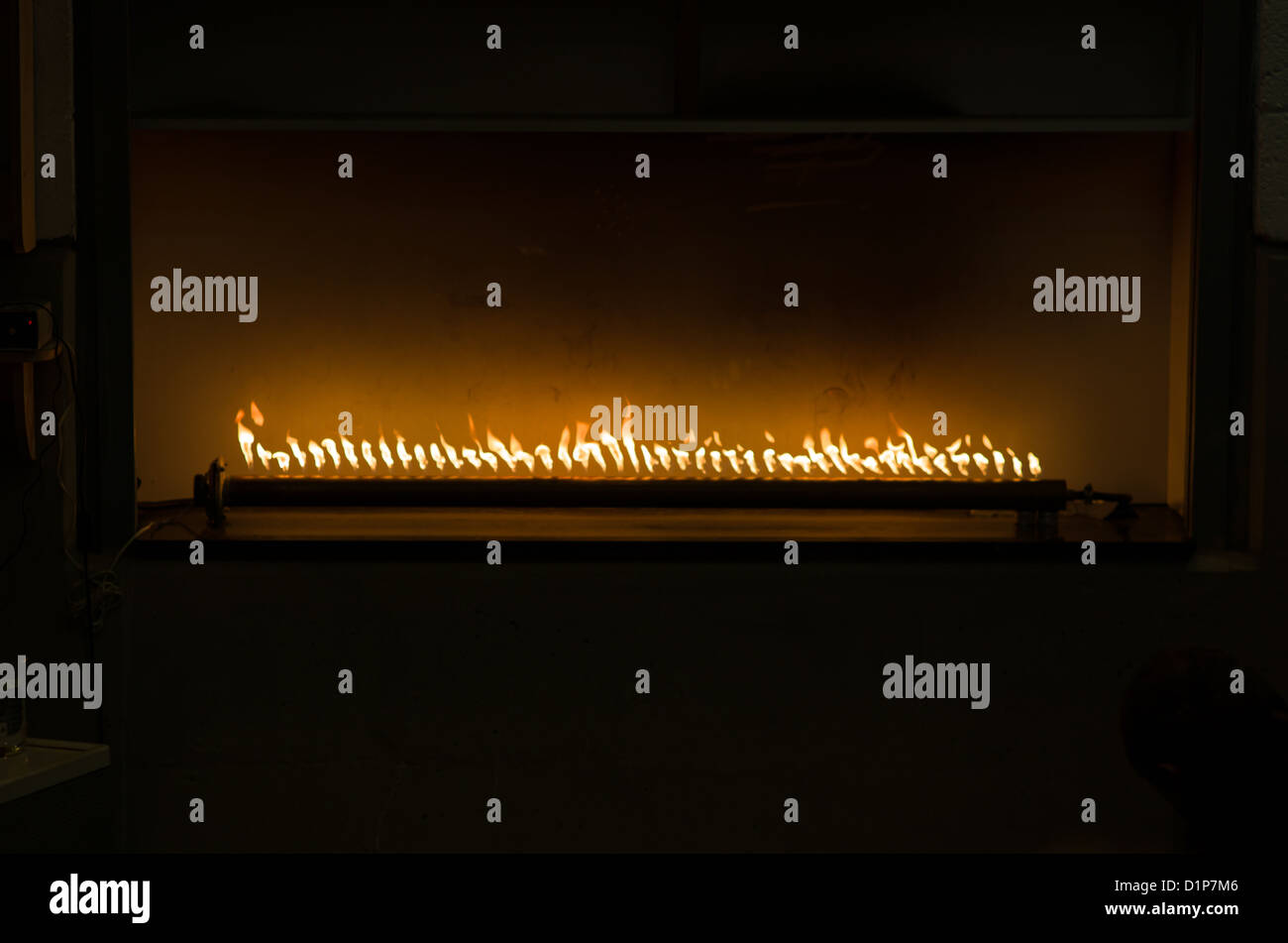 Chemical fire experiment Stock Photo - Alamy