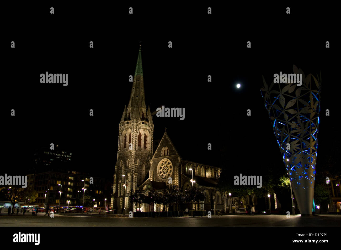 Christchurch cathedral square hi-res stock photography and images - Alamy