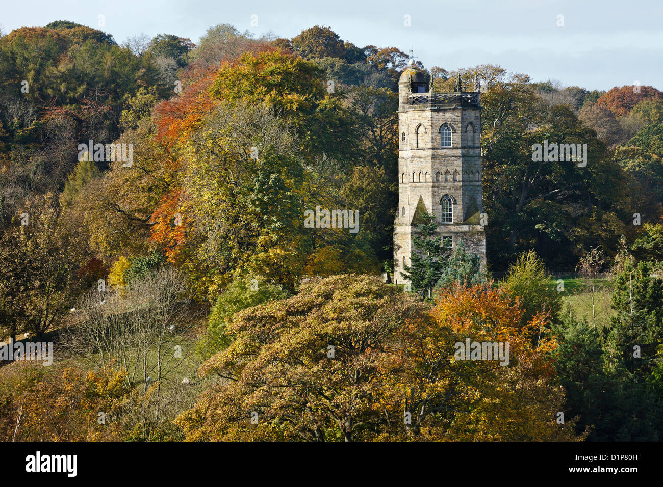 Culloden Tower, Richmond, North Yorkshire, England Stock Photo - Alamy
