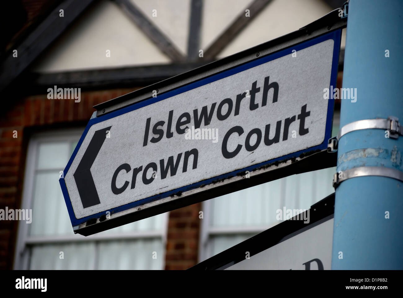Isleworth crown court sign hi-res stock photography and images - Alamy