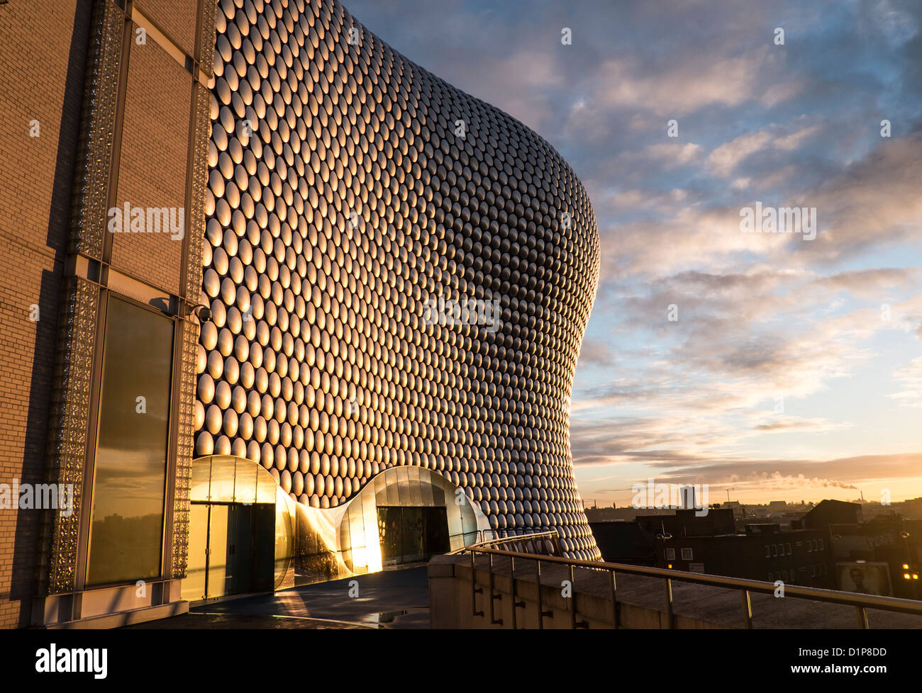 Early Morning Sunrise On The Iconic Selfridges Department Store In Birminghams Bull Ring