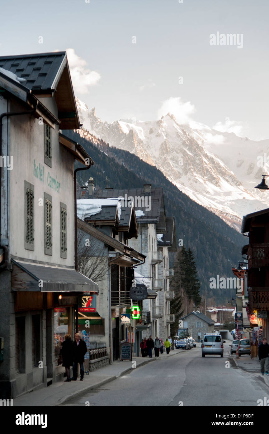 Traditional house in chamonix france hi-res stock photography and ...