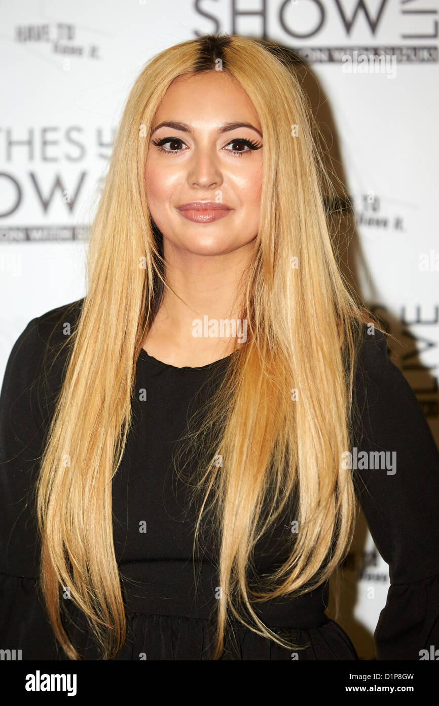 TV presenter Zara Martin (pictured) at the Clothes Show Live 2012 event ...