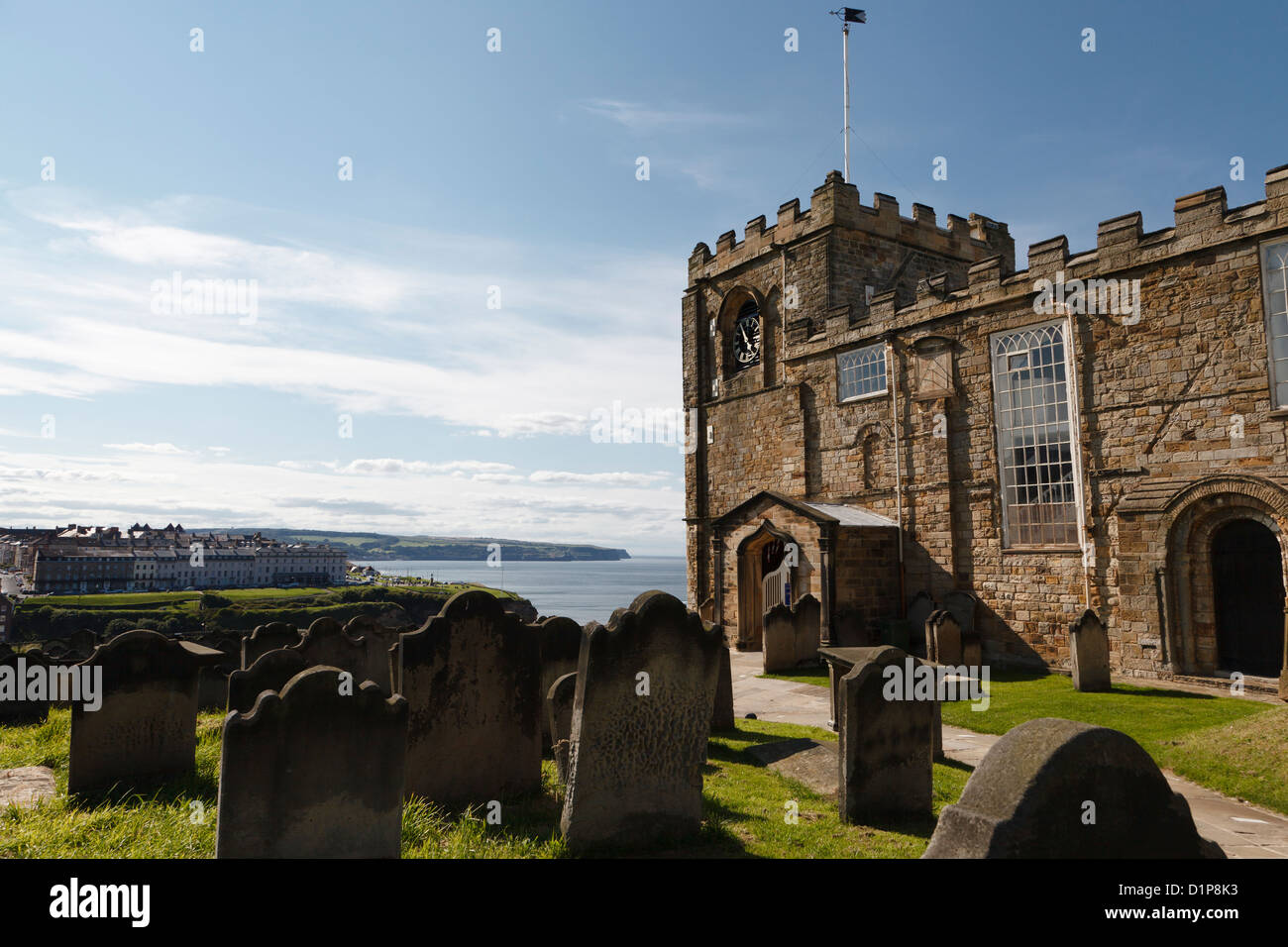St Mary's Church, Whitby, North Yorkshire, England Stock Photo - Alamy