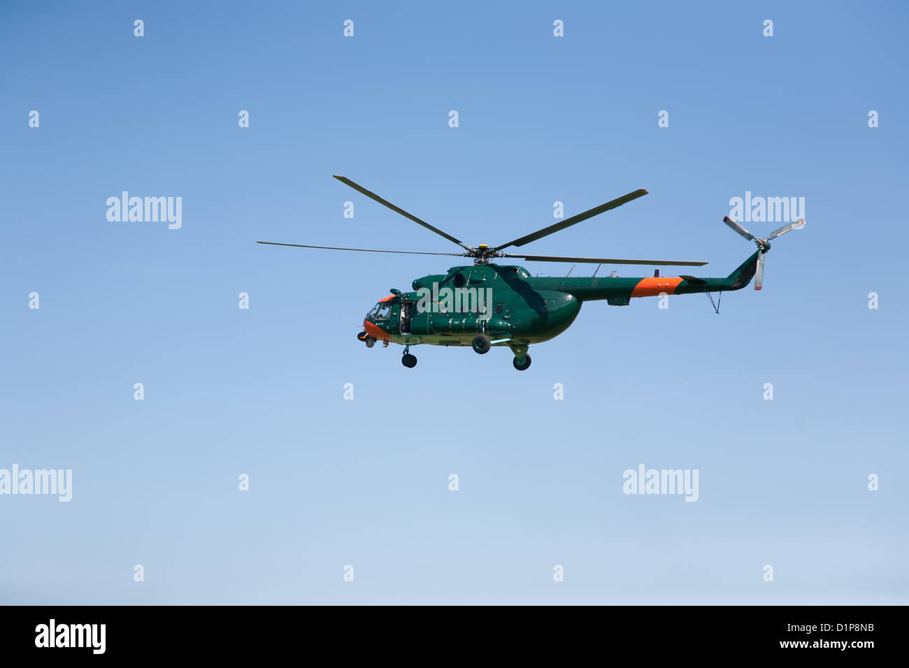 helicopter in the sky air show Stock Photo - Alamy