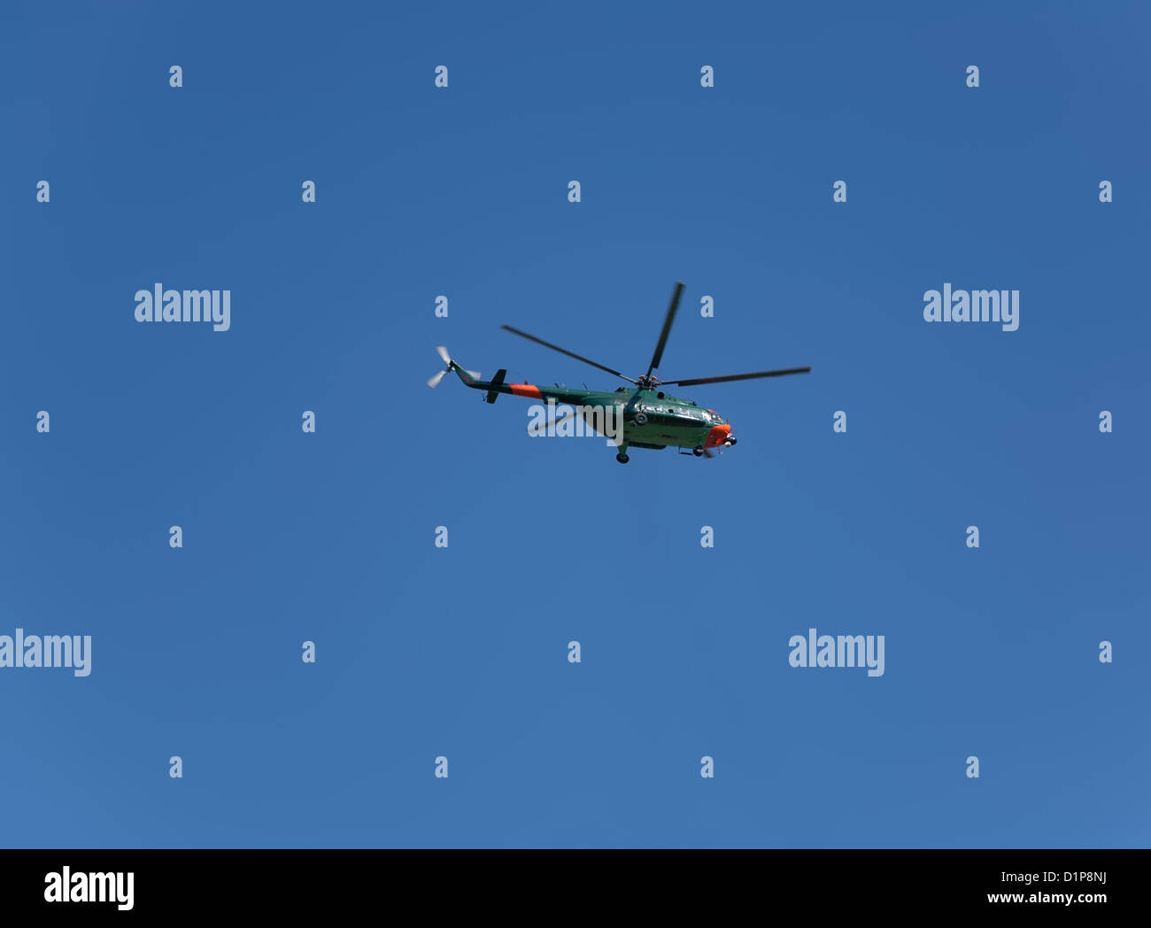 helicopter in the sky air show Stock Photo - Alamy