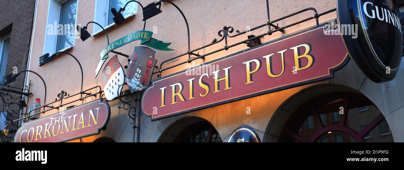 The Corkonian Irish Pub, Cologne City, North Rhine-Westphalia, Germany ...