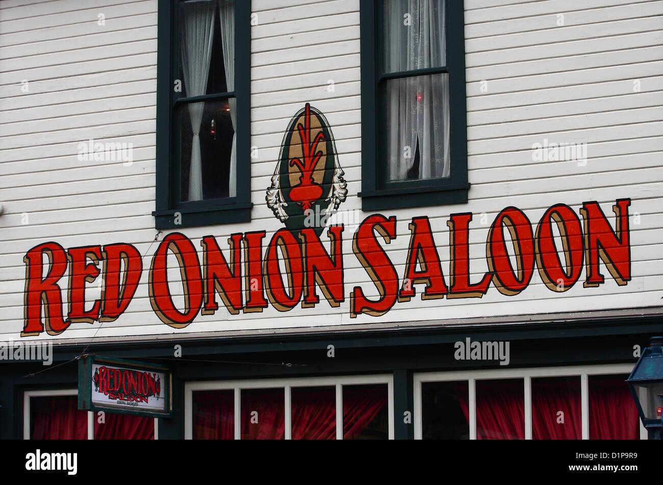 The red onion saloon, skagway hi-res stock photography and images - Alamy