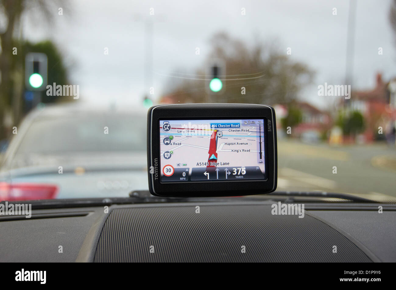 Sat Nav Uk High Resolution Stock Photography and Images - Alamy