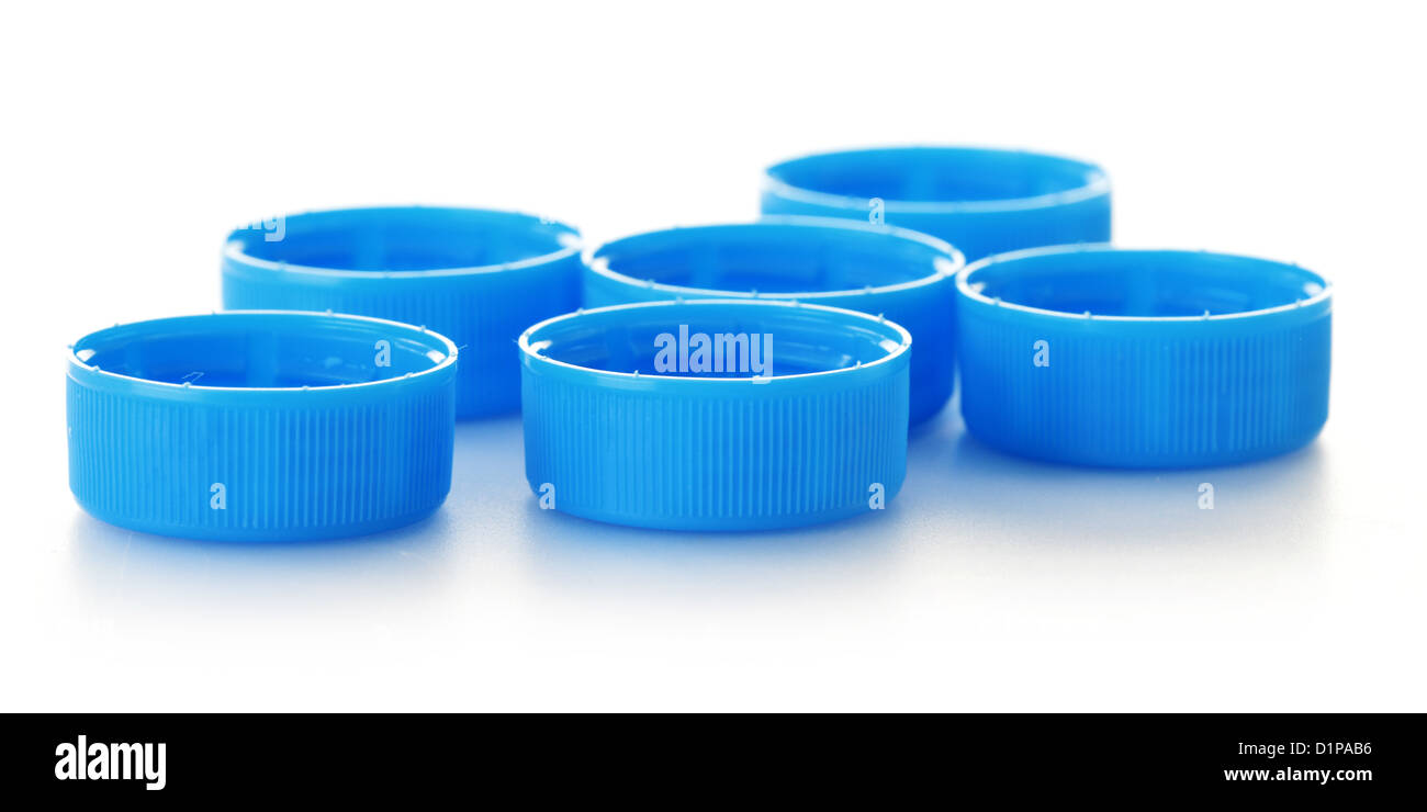 Plastic bottle cap isolated on white Stock Photo - Alamy