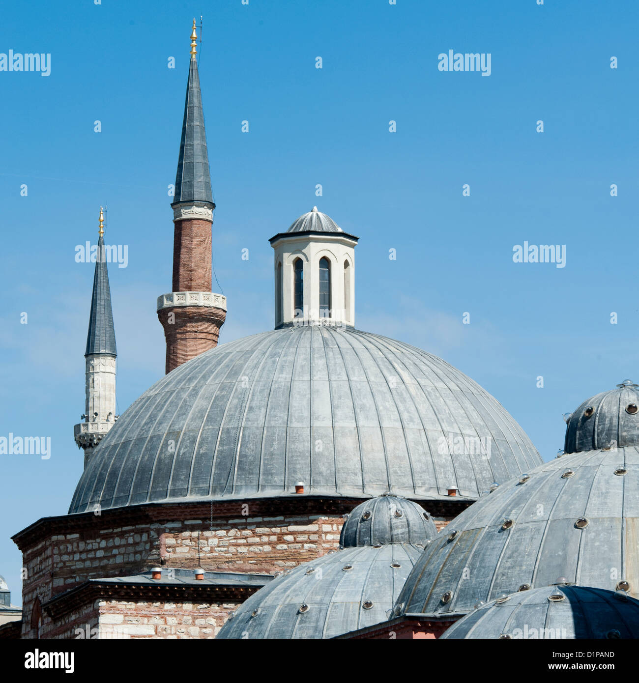 Low angle view of Aya Sofya museum, Istanbul, Turkey Stock Photo - Alamy