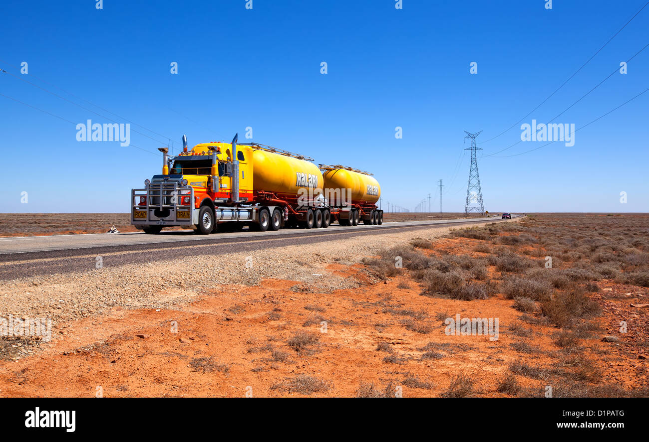 Road to Woomera Stock Photo - Alamy